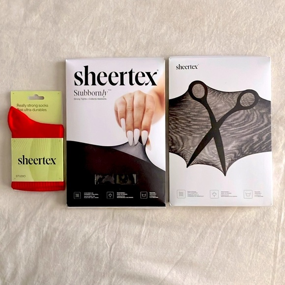 Sheertex | Accessories | Sheertex Mini Dot Luxe Shaping Tights Crew ...